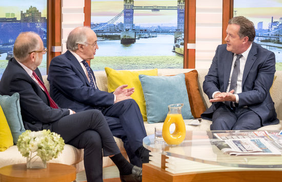 Lord Falconer Michael Howard Piers Morgan Editorial Stock Photo - Stock ...