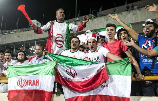 Fans Iran Celebrate Editorial Stock Photo - Stock Image | Shutterstock