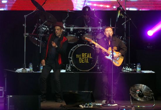 Terence Wilson Ali Campbell Ub40 Plays Editorial Stock Photo - Stock ...