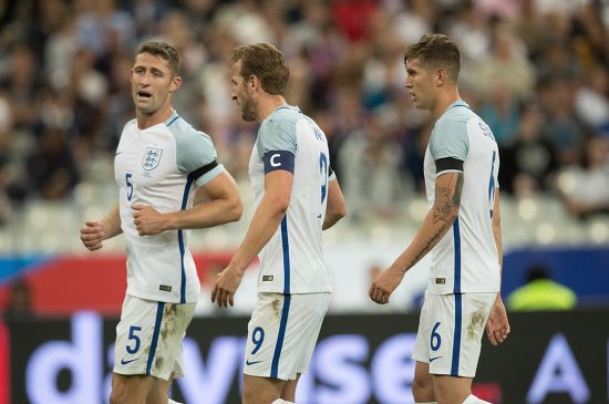 Harry Kane Gary Cahill John Stones Editorial Stock Photo - Stock Image ...