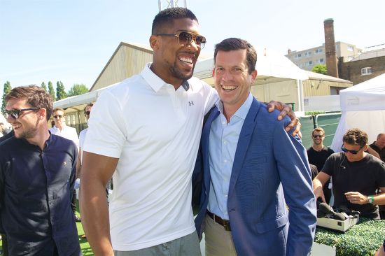 Anthony Joshua Tim Henman Editorial Stock Photo - Stock Image ...