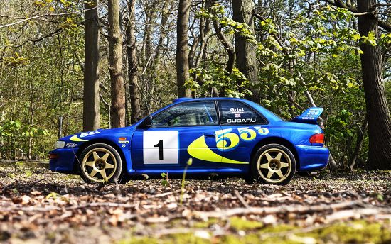 Colin Mcrae Subaru Impreza Editorial Stock Photo - Stock Image ...