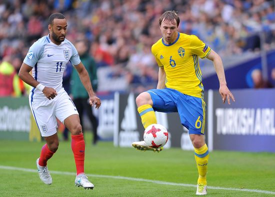 Nathan Redmond Simon Tibbling Editorial Stock Photo - Stock Image ...