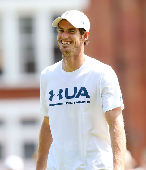 Andy Murray Looks Relaxed Happy Smiling Editorial Stock Photo - Stock ...