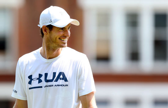 Andy Murray Looks Relaxed Happy Smiling Editorial Stock Photo - Stock ...