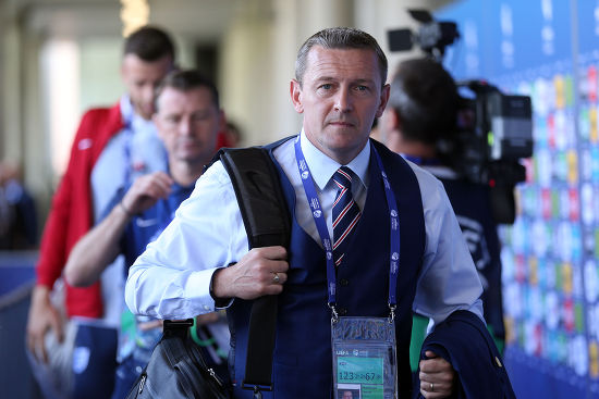 England Under21 Manager Aidy Boothroyd Arrives Editorial Stock Photo ...