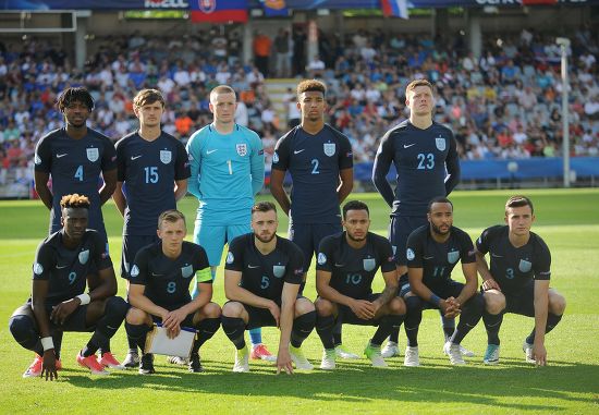 England U21 Team Group Nathaniel Chalobah Editorial Stock Photo - Stock ...