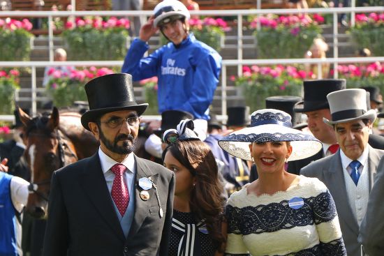 Barney Roy Sheikh Mohammed Princess Haya Editorial Stock Photo - Stock ...