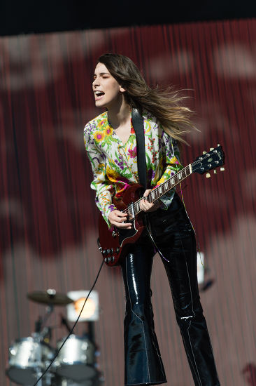 Haim Performing On Other Stage Danielle Editorial Stock Photo - Stock ...