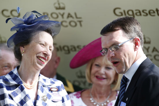 Princess Anne Jokes Aiden Obrien After Editorial Stock Photo - Stock ...