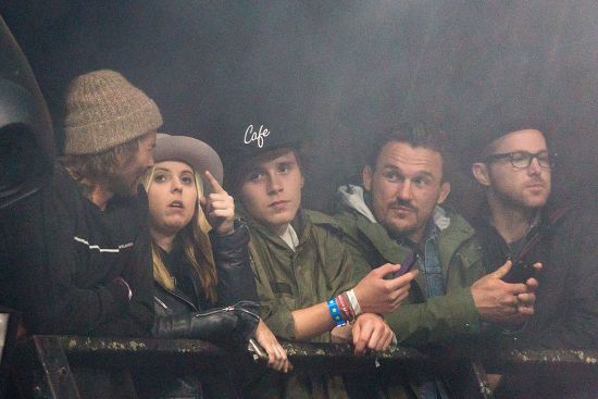 David Beckham Brooklyn Beckham Watching Foo Editorial Stock Photo ...