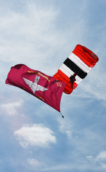 Prince Charles Watched Red Devils Para Editorial Stock Photo - Stock ...