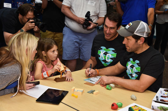 Rob Riggle Paul Rudd Patient Childrens Editorial Stock Photo - Stock ...