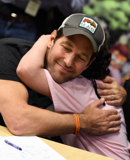 Paul Rudd Patient Childrens Mercy Hospital Editorial Stock Photo ...