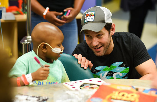 Paul Rudd Patient Childrens Mercy Hospital Editorial Stock Photo ...