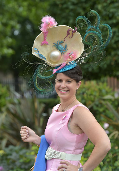 Charlotte Ricard Arrives Racecourse Editorial Stock Photo - Stock Image ...