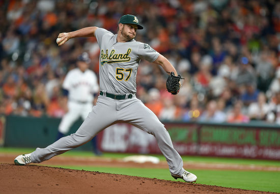 Oakland Athletics Relief Pitcher Josh Smith Editorial Stock Photo ...