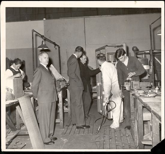 Duke Edinburgh Visit Saunders Roe Ltd Editorial Stock Photo - Stock ...