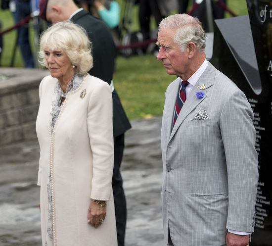 Camilla Duchess Cornwall Prince Charles Lay Editorial Stock Photo ...