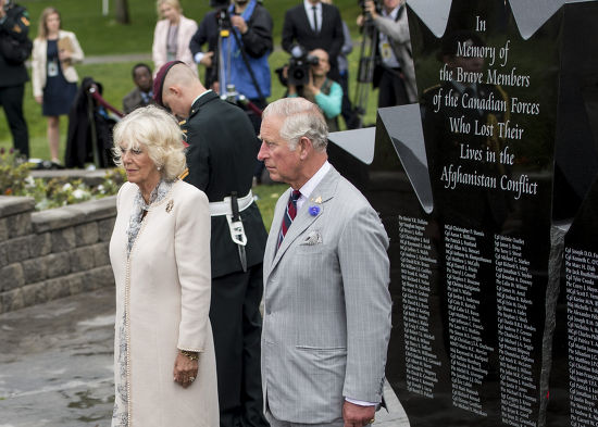Camilla Duchess Cornwall Prince Charles Lay Editorial Stock Photo ...