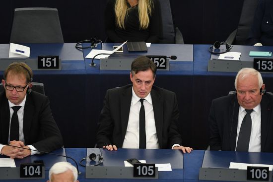 David Mcallister Markus Winkler Joseph Daul Editorial Stock Photo ...
