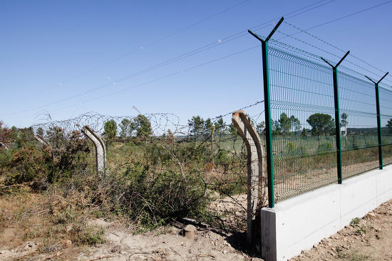 Perimeter Fence Tancos Military Base Tancos Editorial Stock Photo ...
