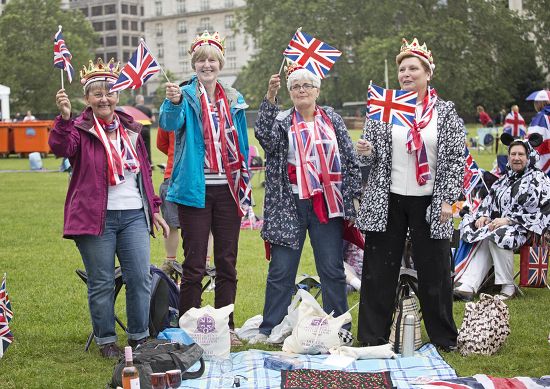 Patrons Lunch Left Right Isabel Bryce Editorial Stock Photo - Stock ...
