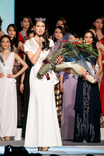 Miss Universe Japan 2017 Winner Momoko Editorial Stock Photo - Stock ...