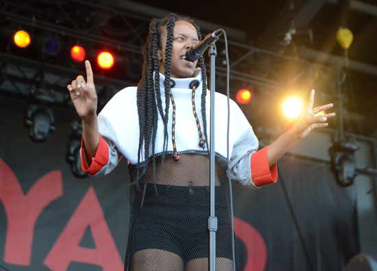 Singer Songwriter Jamila Woods Performs Live Editorial Stock Photo ...