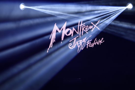Montreux Jazz Festival Logo On Stage Editorial Stock Photo - Stock ...