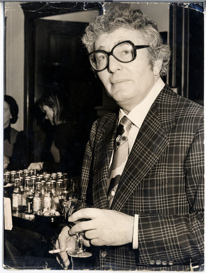Playwright Anthony Shaffer First Night Play Editorial Stock Photo ...