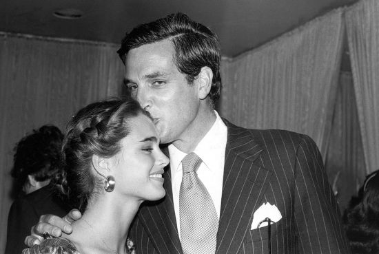 Brooke Shields Father Frank Shields Opening Editorial Stock Photo ...