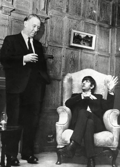 Ringo Starr Talking Sir Noel Hall Editorial Stock Photo - Stock Image ...