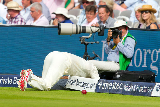 Englands Mark Wood Loses His Battle Editorial Stock Photo - Stock Image ...