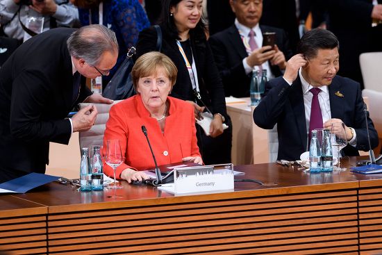 Angela Merkel Xi Jinping Editorial Stock Photo - Stock Image | Shutterstock
