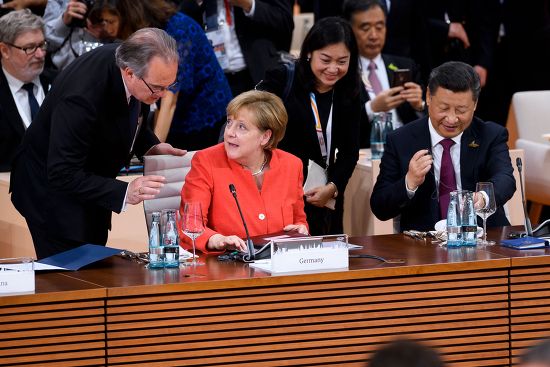 Angela Merkel Xi Jinping Editorial Stock Photo - Stock Image | Shutterstock