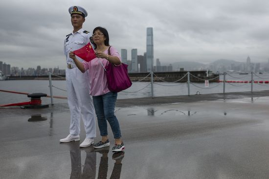 Woman Poses Photographs Peoples Liberation Army Editorial Stock Photo ...