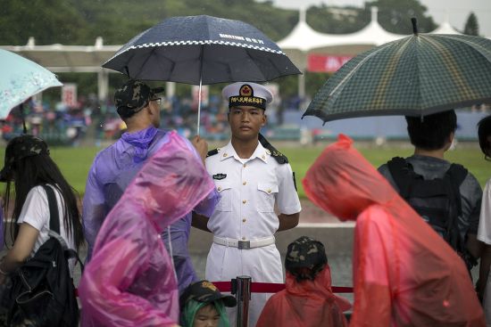 Peoples Liberation Army Pla Sailor Stands Editorial Stock Photo - Stock ...