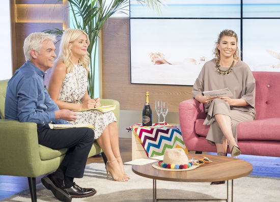 Phillip Schofield Holly Willoughby Olivia Buckland Editorial Stock ...