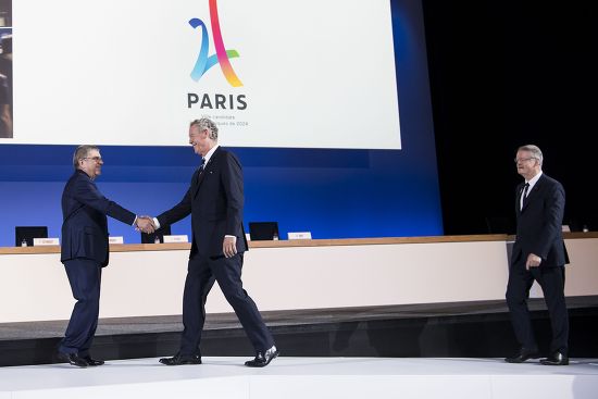 Thomas Bach Guy Drut Bernard Lapasset Editorial Stock Photo - Stock ...