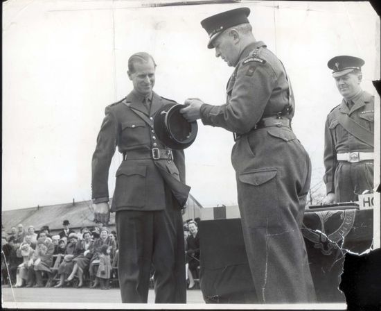 Duke Edinburgh Prince Philip Army Uniforms Editorial Stock Photo ...