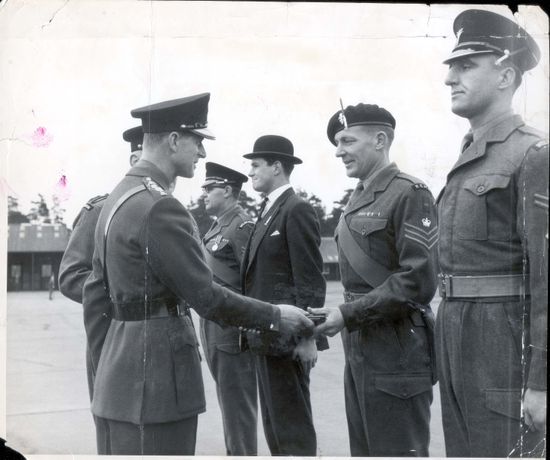 Duke Edinburgh Prince Philip Army Uniforms Editorial Stock Photo ...
