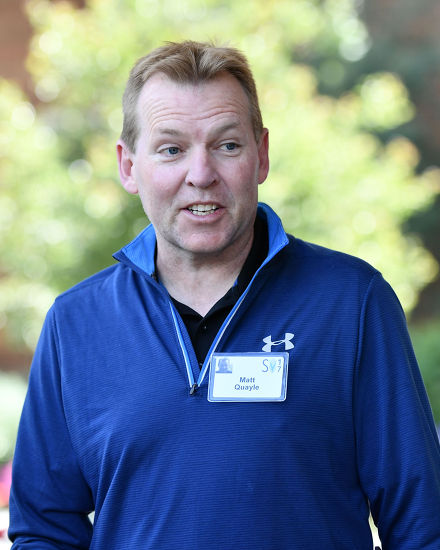 Matt Quayle Senior Executive Producer Squawk Editorial Stock Photo ...