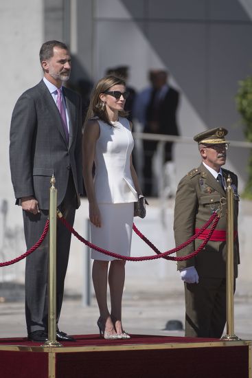 King Felipe Vi Queen Letizia Flight Editorial Stock Photo - Stock Image ...