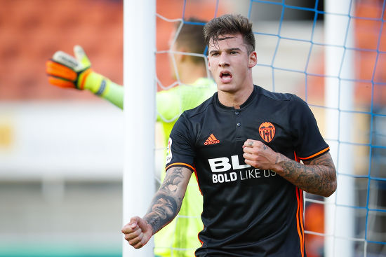Valencia Fcs Santi Mina Celebrates His Editorial Stock Photo - Stock ...