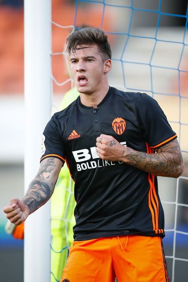 Valencia Fcs Santi Mina Celebrates His Editorial Stock Photo - Stock ...
