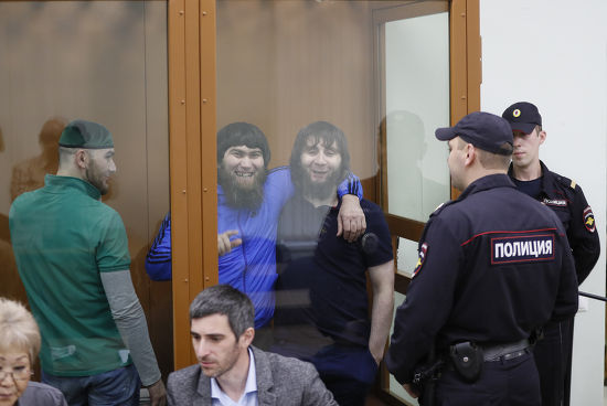 Shadid Gubashev Anzor Gubashev Zaur Dadayev Editorial Stock Photo ...