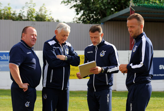Bristol Rovers Tom Foley Keith Brookman Editorial Stock Photo - Stock ...