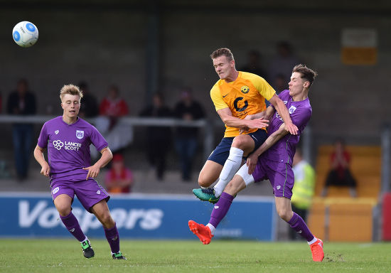 Yan Klukowski Torquay United Battles Ball Editorial Stock Photo - Stock ...