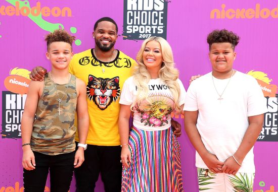 Prince Fielder Chanel Fielder Jadyn Fielder Editorial Stock Photo ...